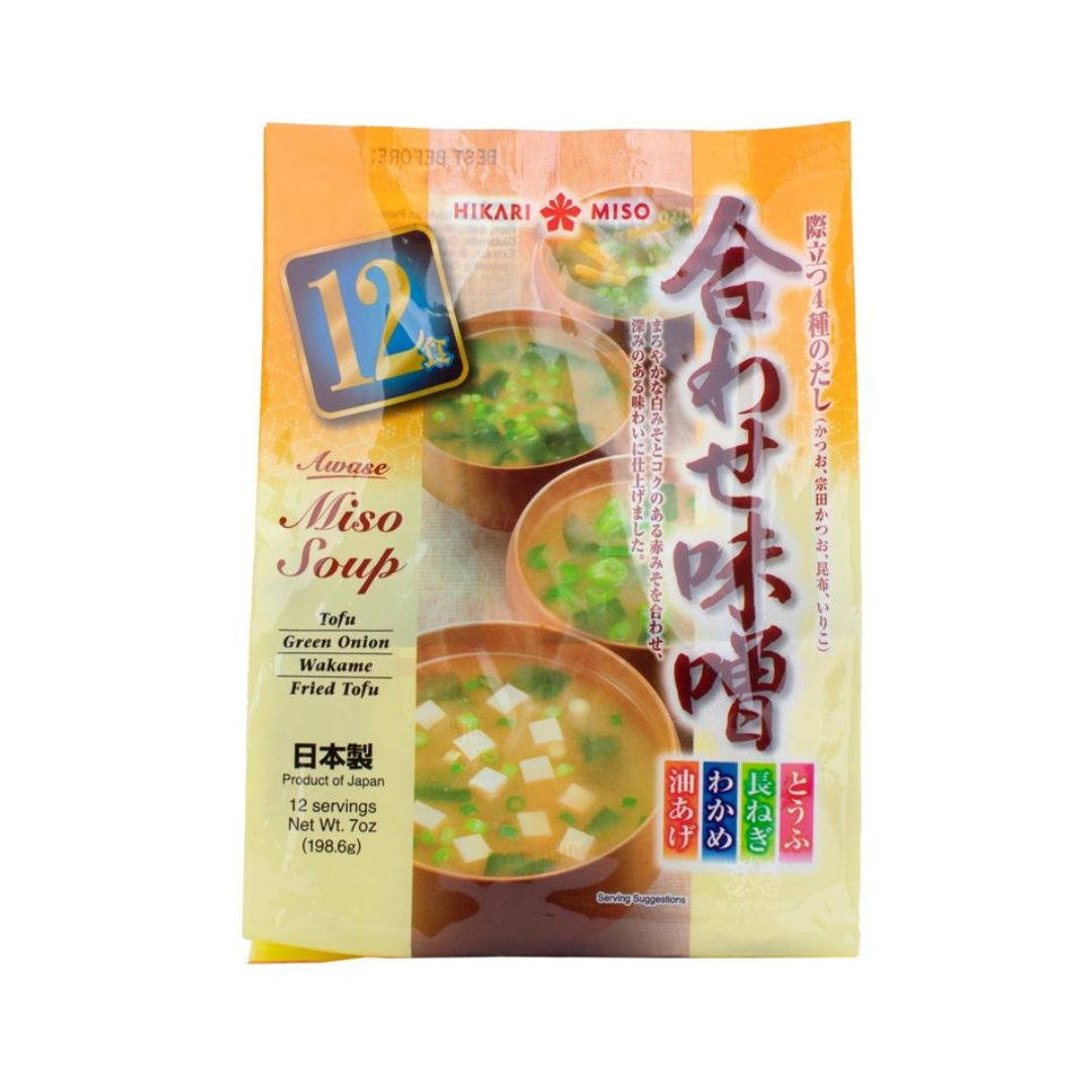 Hikari Instant Awase Miso Soup 198.6g – Lunar Mart