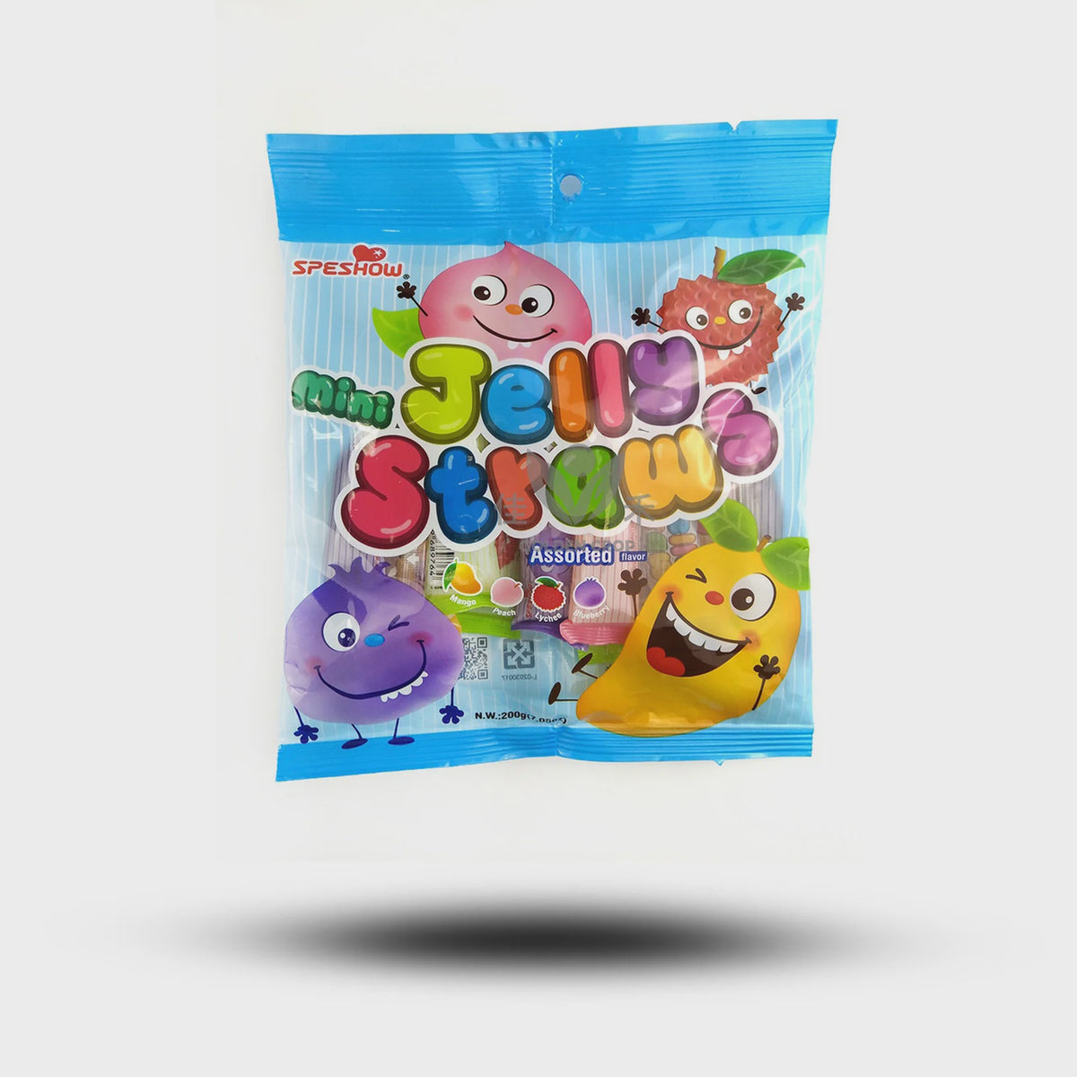 Speshow Mini Jelly Straws Assorted 200g – Lunar Mart