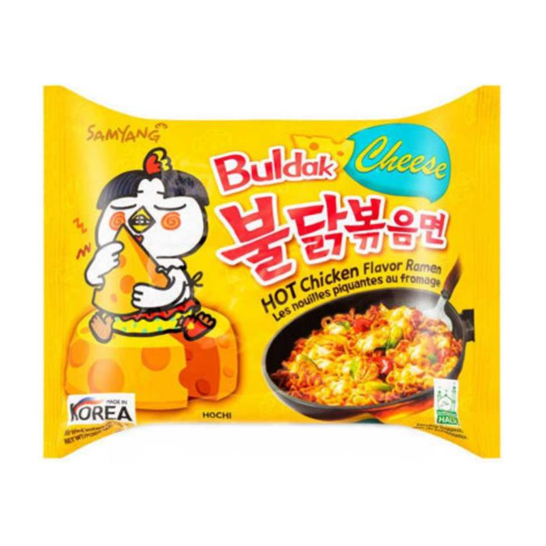 Samyang Buldak Quattro Cheese 140g – Lunar Mart