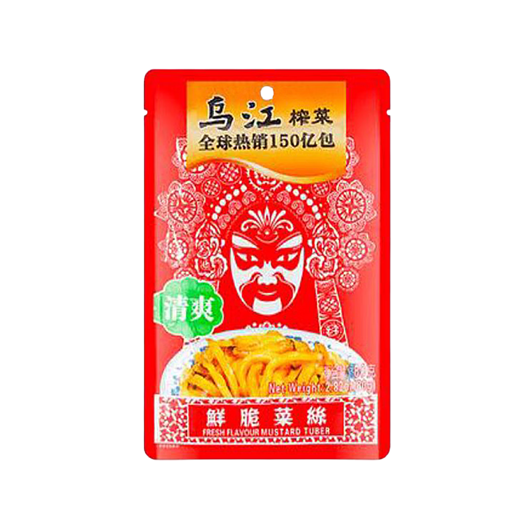 Wujiang Zhacai Preserved Mustard Stem 80g – Lunar Mart